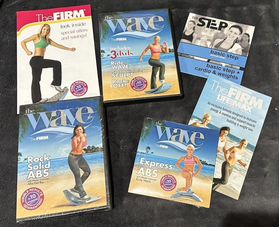 The Wave 3 DVDs, Rock Solid ABS DVD, Express ABS DVD, The STEP basic ...