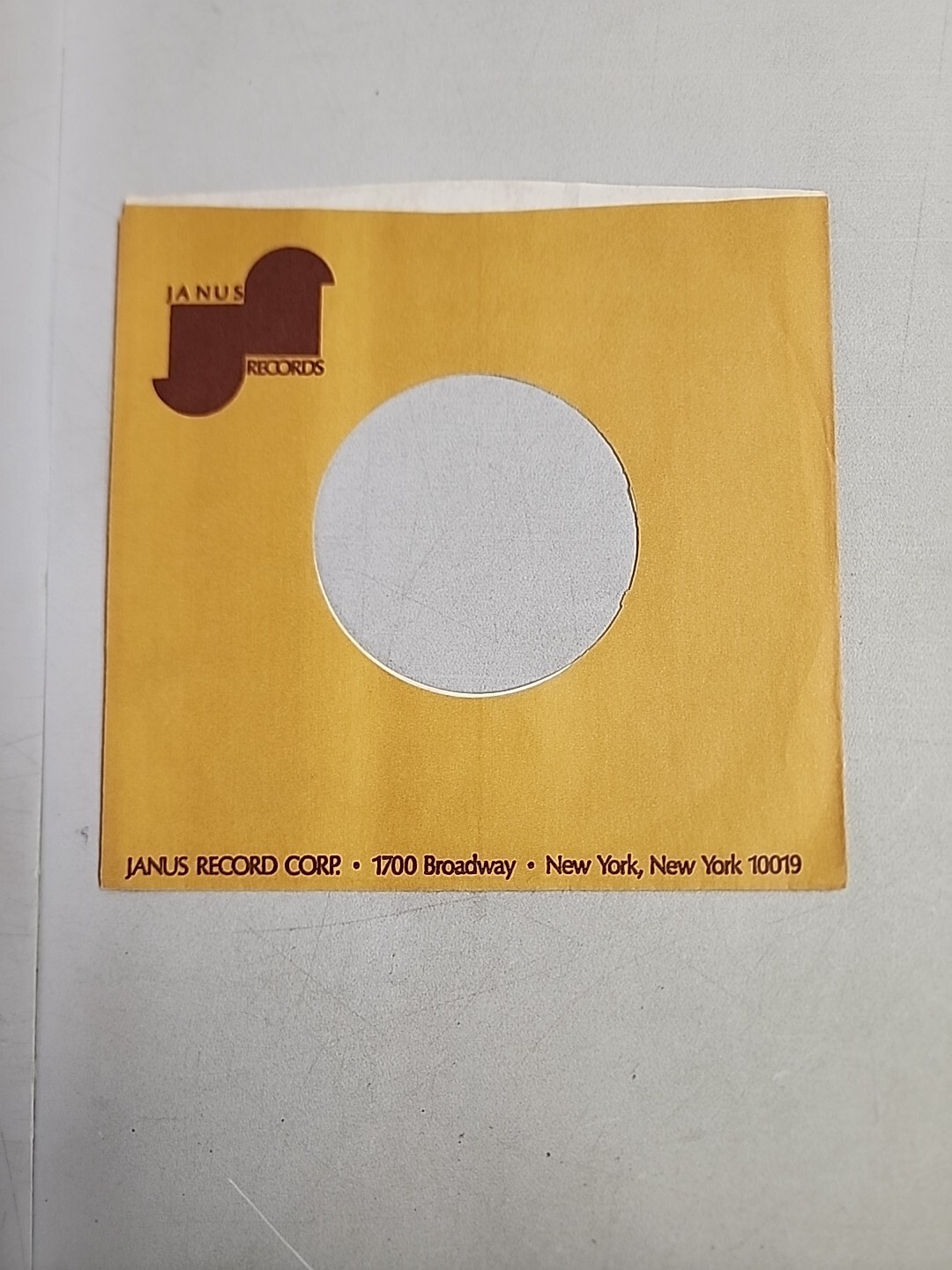 45 RPM 7" RECORD SLEEVES CO. SLEEVE 1 PACK SEE PHOTOS - Janus (SLV174 ...