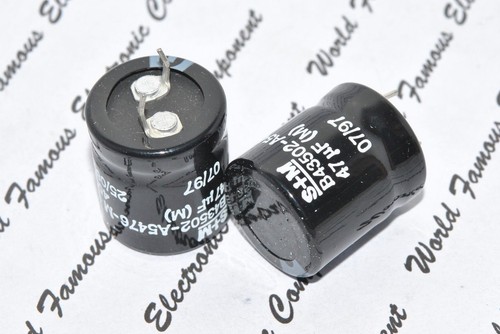 1pcs - SIEMENS 47uF (47µF) 450V Snap-In Electrolytic Capacitor- B43502 ...