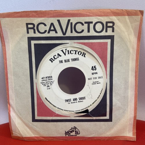 the BLUE THINGS. You can live in our tree / Twist and shout. RCA 7 ...