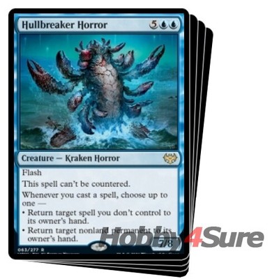 Hullbreaker Horror X4 M/NM Magic: The Gathering MTG Innistrad: Crimson ...