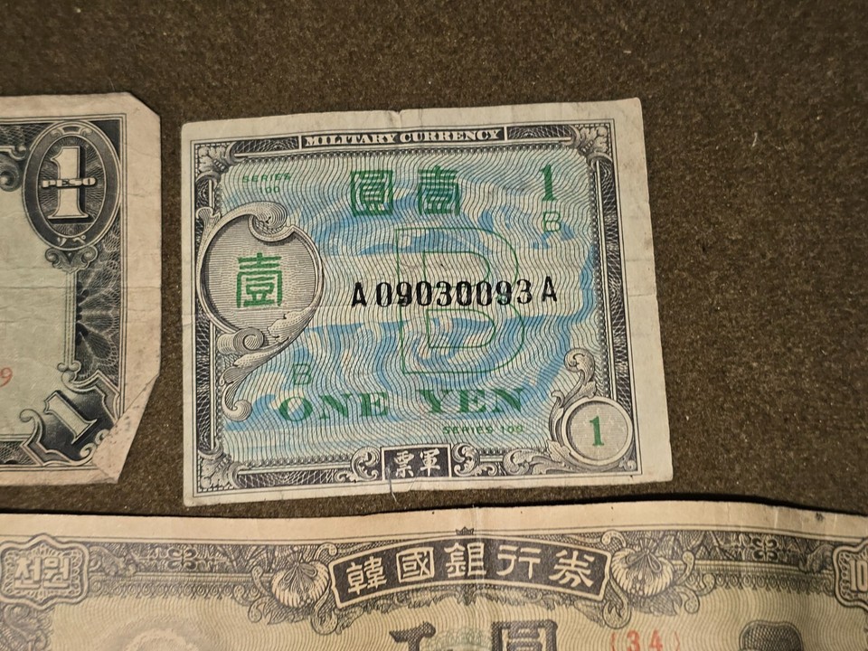 WWII Korean War Currency Set of 5 | eBay