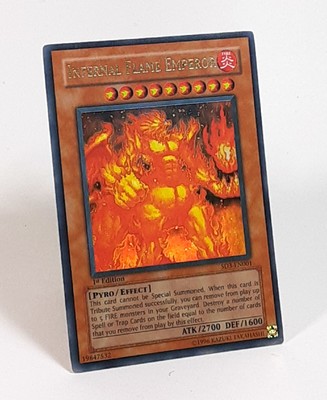 Infernal Flame Emperor - SD3-EN001 - Ultra Rare 1st Edition Structure ...