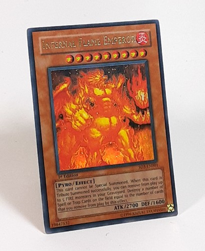 Infernal Flame Emperor - SD3-EN001 - Ultra Rare 1st Edition Structure ...