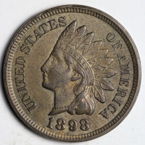 1898 Indian Head Cent Penny UNC *UNCIRCULATED* MS E147 QVNM | eBay