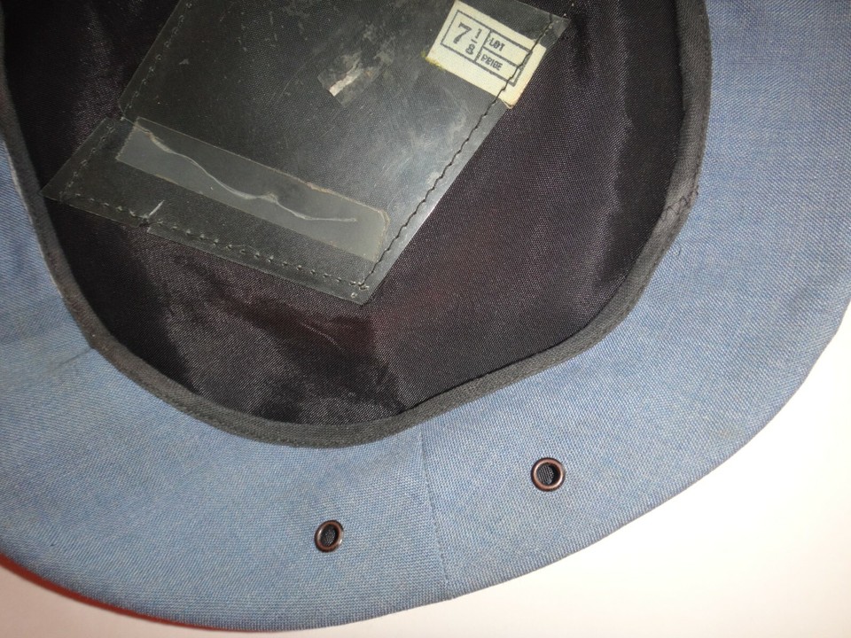 Blue Color Cotton Made MILITARY SERVICE CAP COVER | eBay