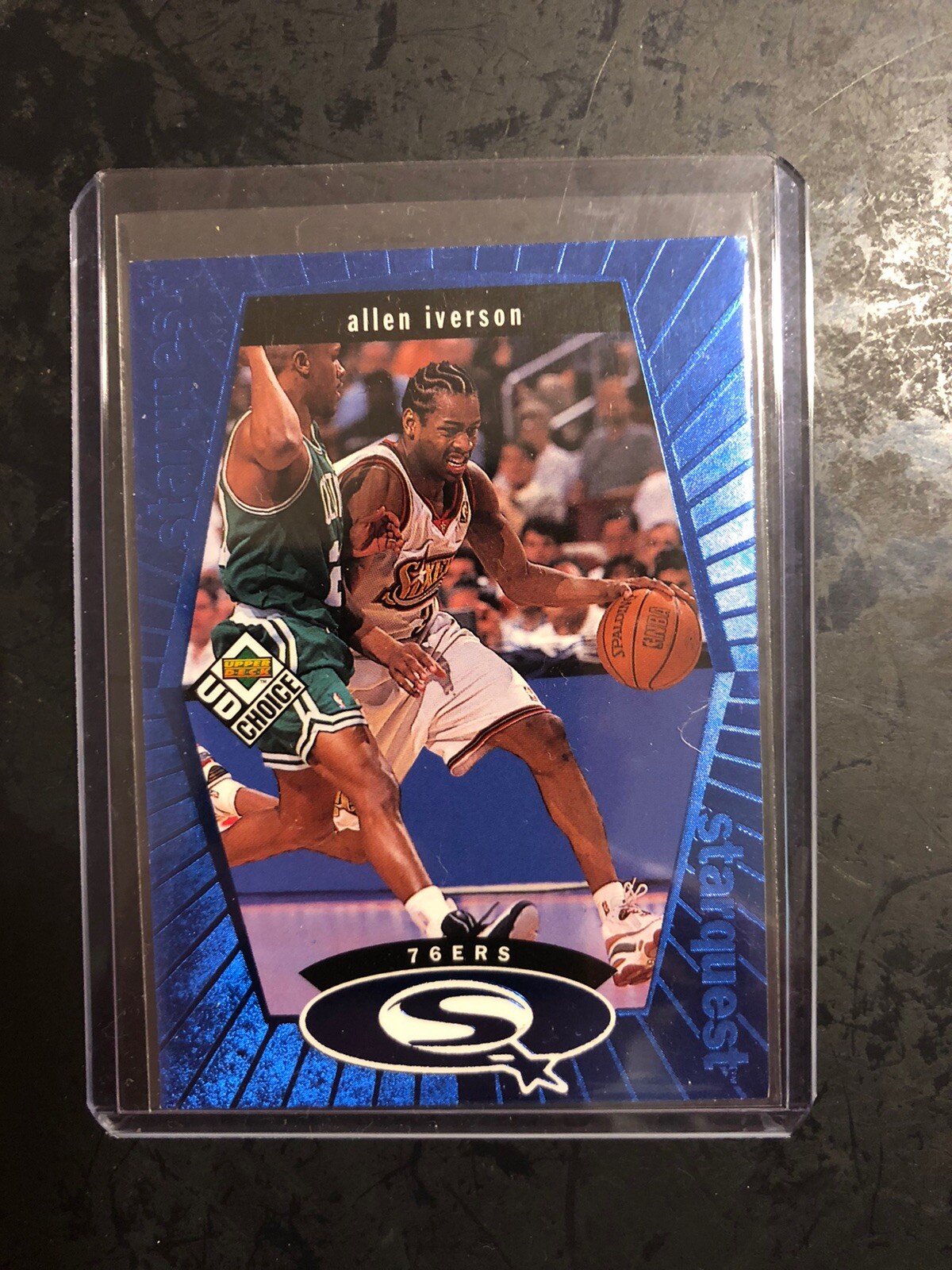 1998-99 Upper Deck UD Choice - Starquest Allen Iverson #SQ20 Blue for ...