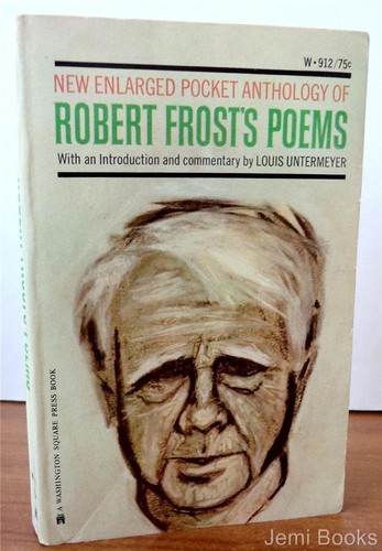 New Enlarged Pocket Anthology of Robert Frost's Poems | eBay