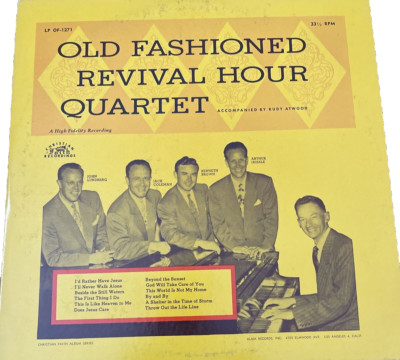 Old Fashioned Revival Hour Quartet Album LP-Rare Vintage | eBay