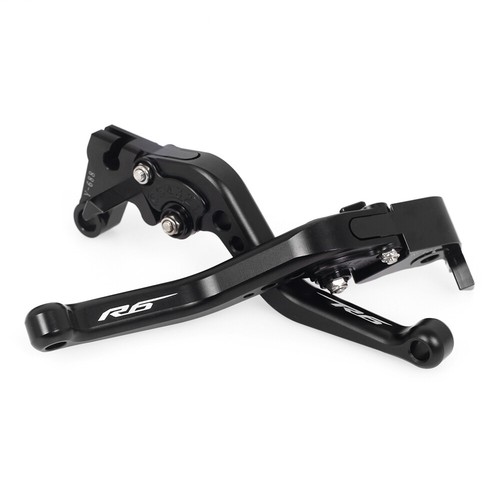 R6 LOGO Short Brake Clutch Levers For YAMAHA YZF R6 YZF-R6 2017-2020 ...