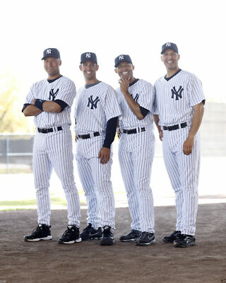 New York Yankees Core Four 8x10 Picture Celebrity Print | eBay