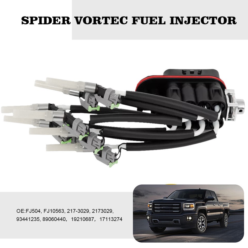 Fuel Spider Injector Injection For Chevy GMC Pickup V8 5.0L 5.7L FJ504 ...
