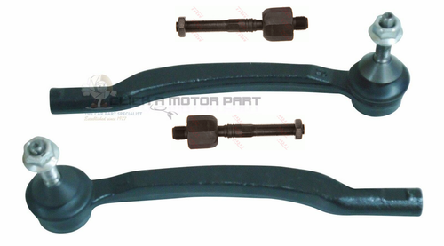 VOLVO XC90 02-14 FRONT STEERING 2 OUTER TRACK ROD ENDS & 2 INNER TIE ...