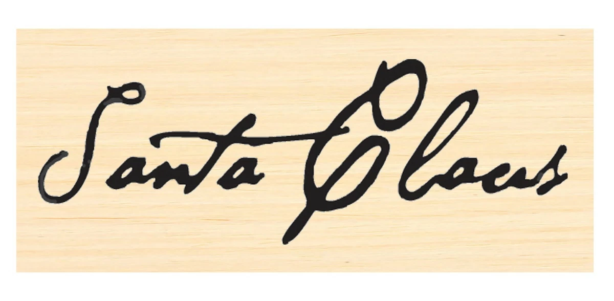 Santa Claus Signature Stamp