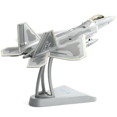 Classic USA F22 Raptor Fighter Attack Pre-Build Model 1:72 Aircraft (FF ...
