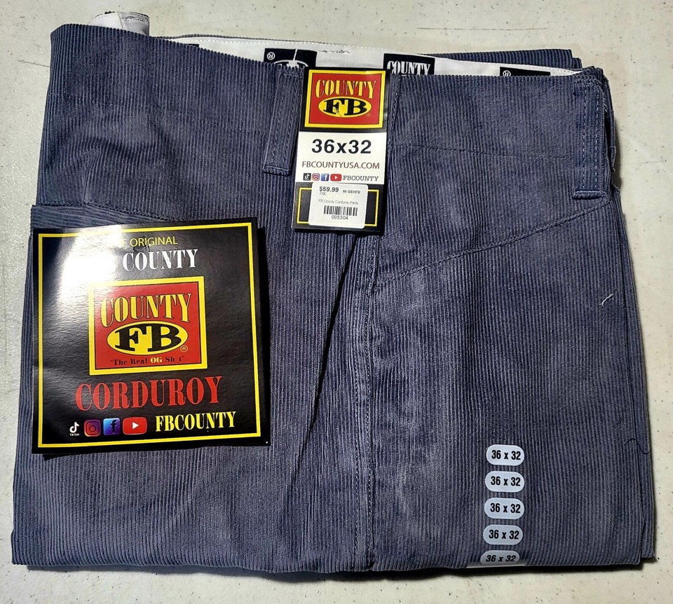 FB County Pants Original Corduroy New! | eBay
