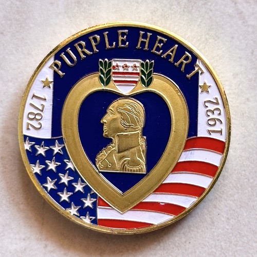 PURPLE HEART RECIPIENT Challenge Coin | eBay