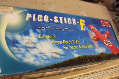 GWS, "Pico-Stick-F" R/C Airplane Kit, 37" Lots of Extra's | eBay