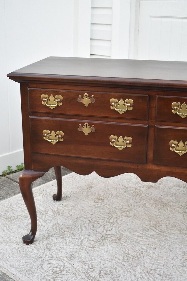 Vintage Harden Cherry Six Drawer Queen Anne Style Server/Sideboard | eBay