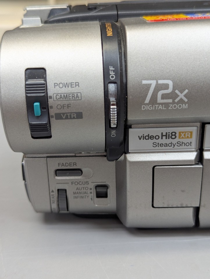 Sony Handycam CCD-TRV615 Hi8 Camcorder Video Transfer Bundle w/ Extras ...