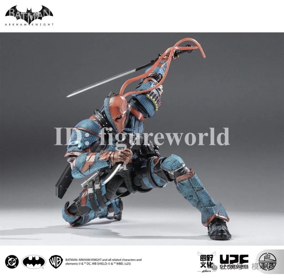 LPZZ DC002 1/12 Batman Arkham Knight Deathstroke 6" Male Action Figure ...