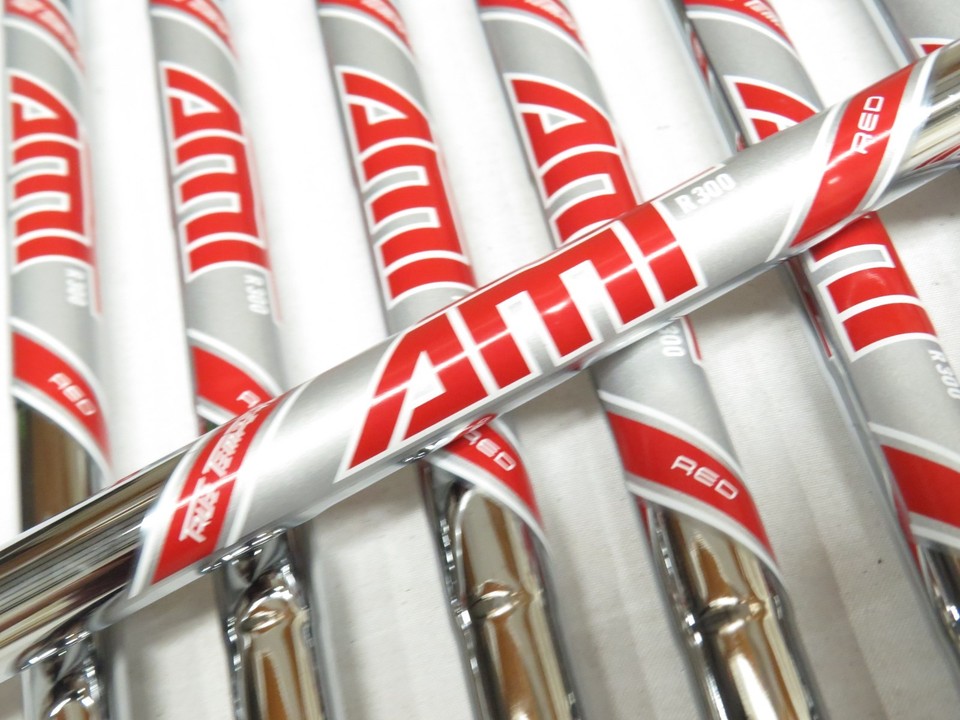 Used Titleist T350 Iron Set 5-PW,48* TT AMT Red R300 Regular Steel ...