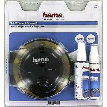 Hama CD DVD & Game Disc Scratch Remover Cleaning Repair Kit System ...