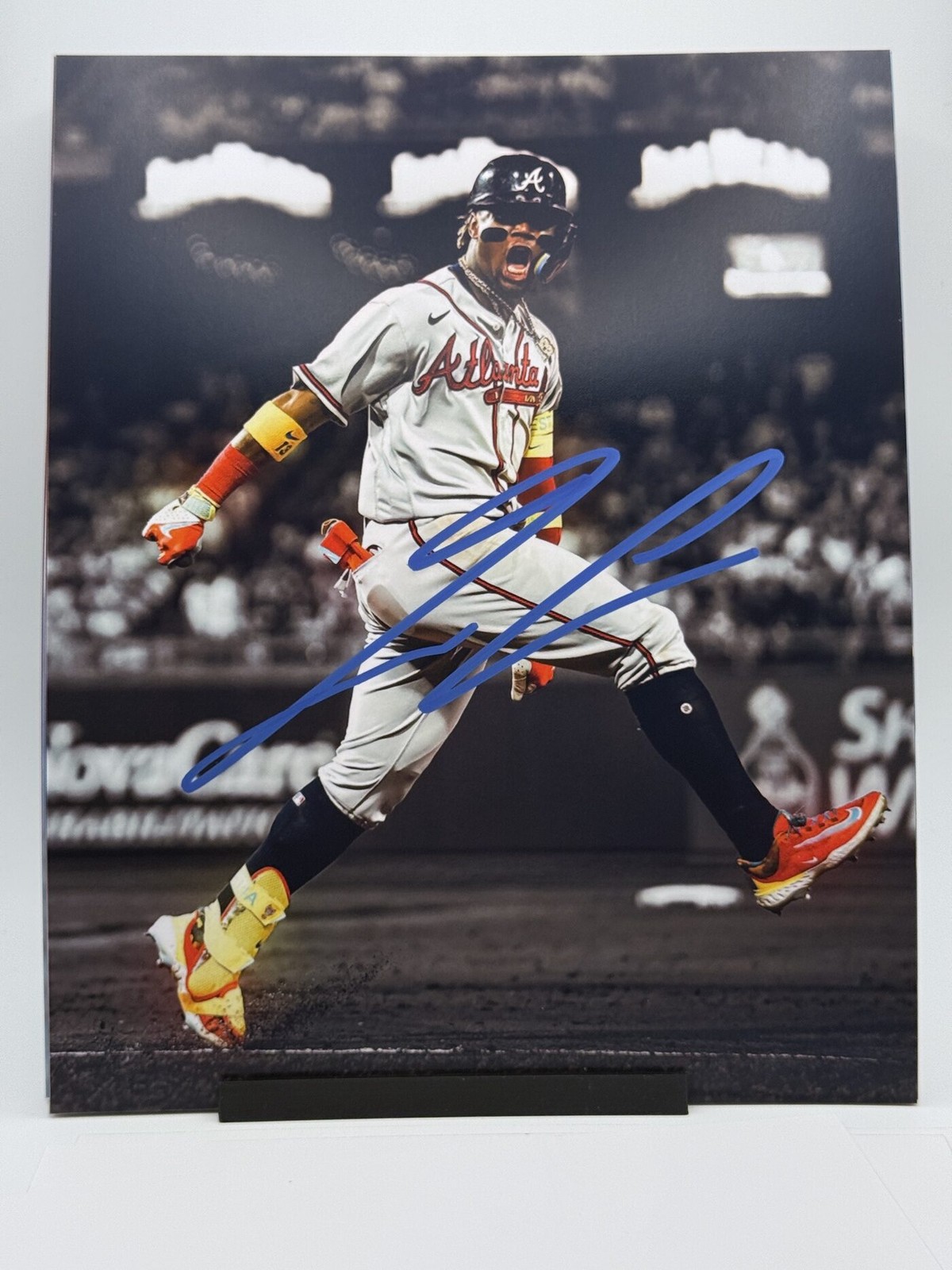 Ronald Acuna Jr Braves Signed Autographed Photo Authentic 8X10 COA | eBay