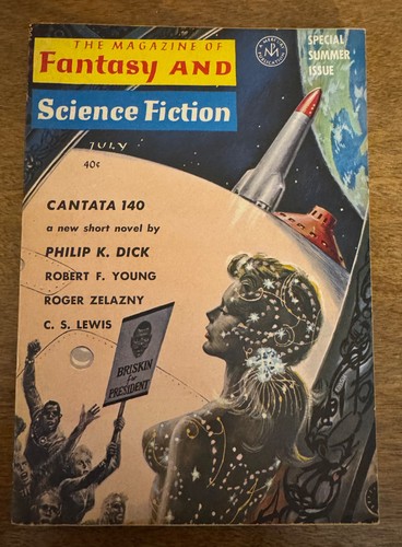 The Magazine of Fantasy & Science Fiction, July 1964, Vol 27, No. 1 | eBay