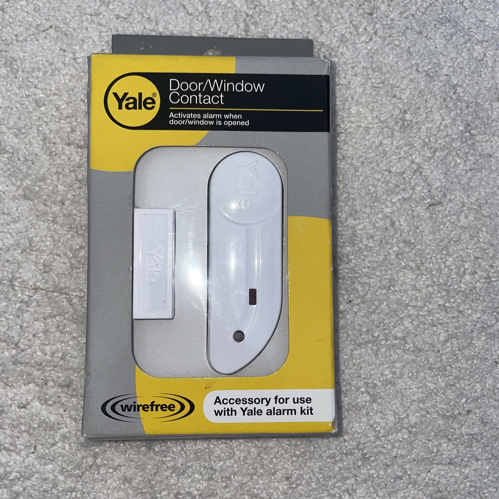 Yale Locks HSA6010 Alarm Accessory - Door and Window Contact Brand New ...