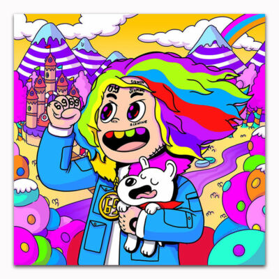 E-192 6ix9ine Rap Music Album 2018 DAY69 Graduation Day Fabric Poster ...