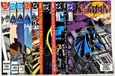 DC Comics Batman 440 441 442 1st Timothy Drake Robin Costume 443 444 ...