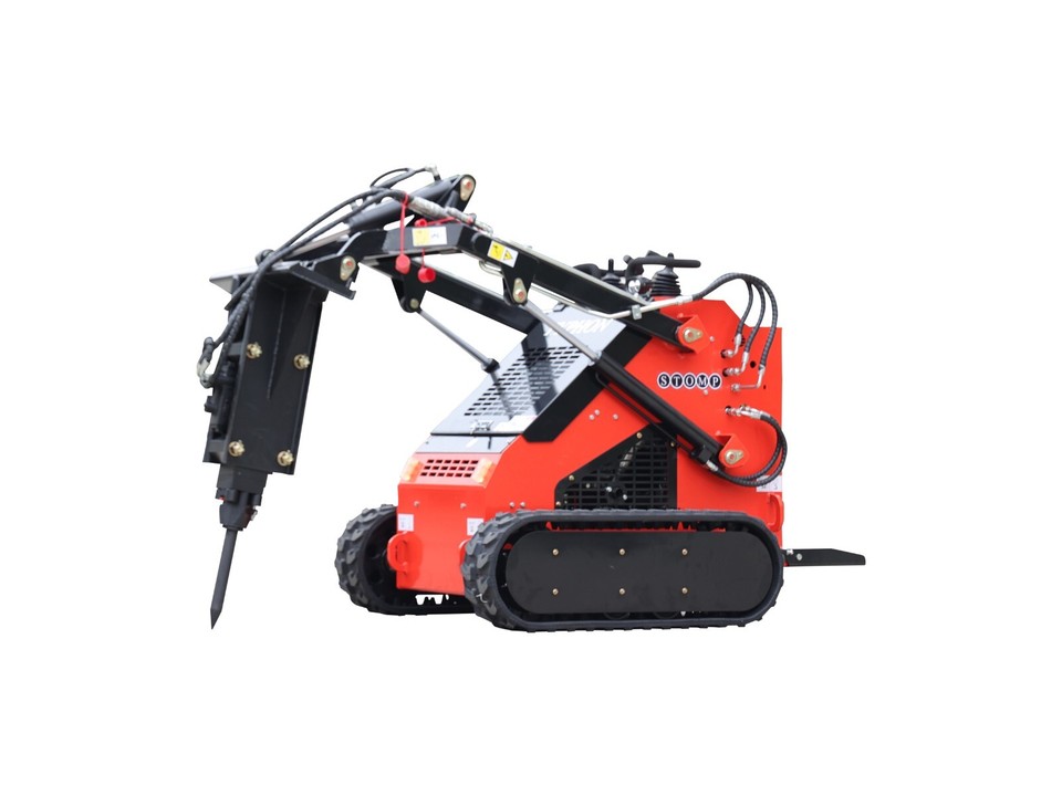 New 1,800lbs Mini SkidSteer Loader 23HP Gas EPA B&S Engine Multiple ...