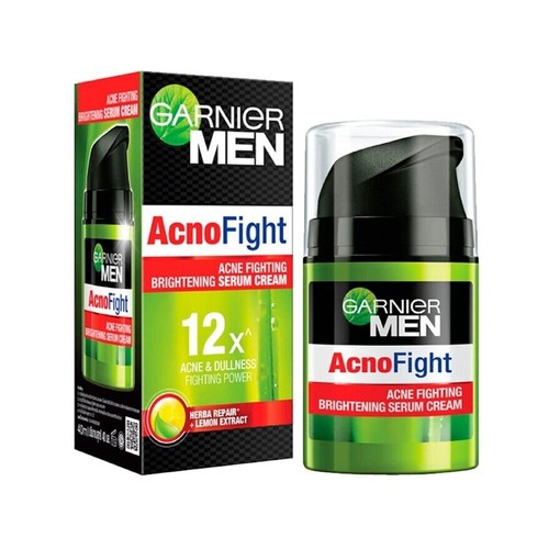 40ml Cream Skin Serum Garnier Fight Skincare Fighting Face Men Acno ...