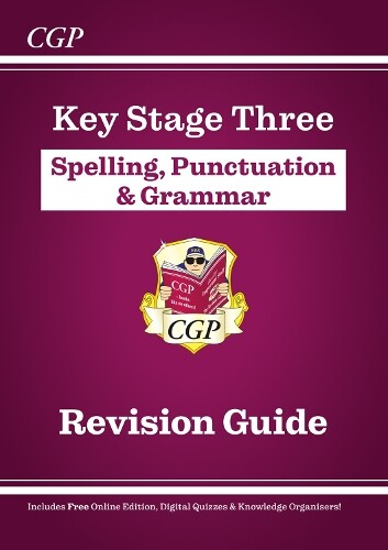 CGP Books New KS3 Spelling, Punctuation & Grammar Revision (Mixed Media ...