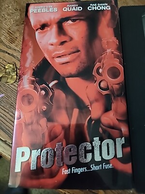 Protector Vintage 1998 VHS VCR Video - Mario Van Peebles Randy Quaid ...