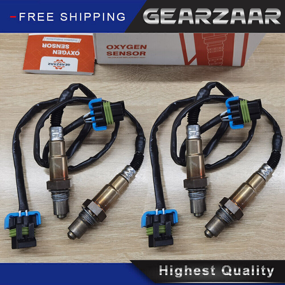 4x Oxygen O2 Sensor For Buick LaCrosse Chevy Equinox Cadillac SRX GMC ...