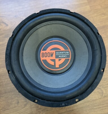 Quantum Audio Sub 10 in DVC 800W | eBay