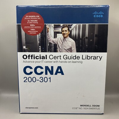 CCNA 200-301 Official Cert Guide - Hardcover, by Odom Wendell - New 9781587147142 | eBay
