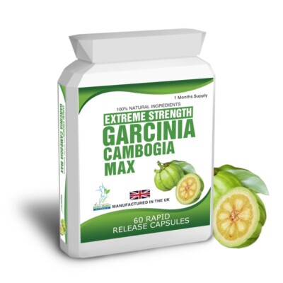 Garcinia Cambogia HCA Pure Detox Max Capsules Free Weight Loss Diet ...