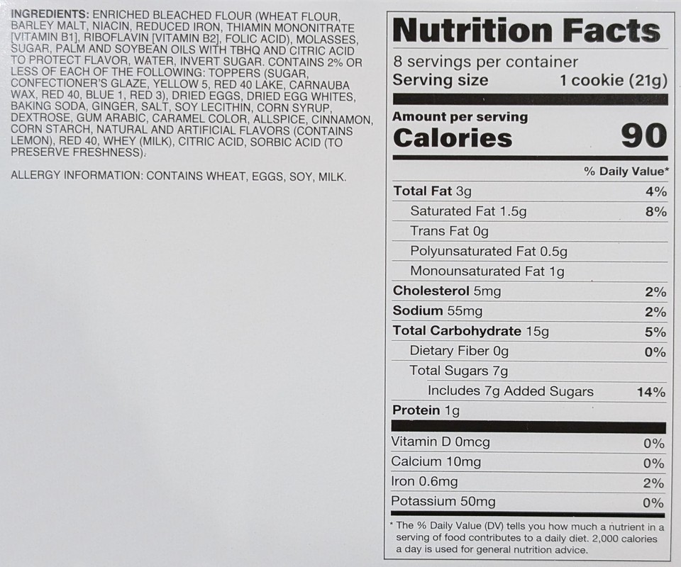 Little Debbie Gingerbread Soft Cookies, 4 Boxes, 32 Individually ...