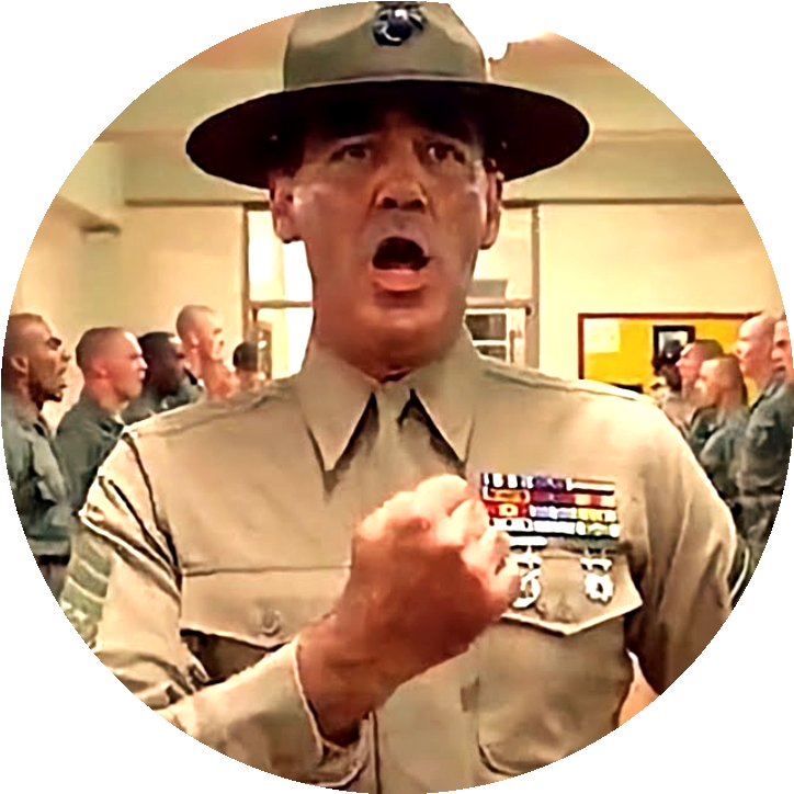 Full Metal Jacket Pin Born To Kill Pin Military Movies Army Badge Movie ...