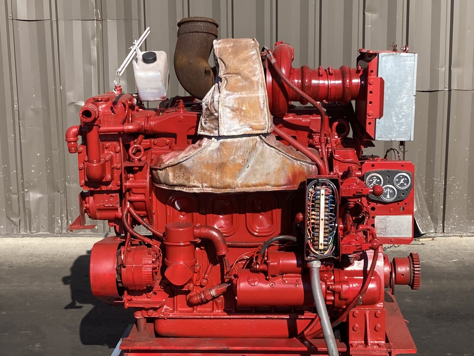 GOVERNMENT SURPLUS DETROIT 4-71 TURBO DIESEL ENGINE | eBay