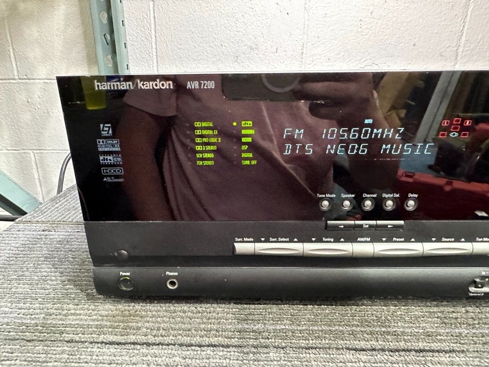 Harman Kardon AVR-7200 7.1 Channel Home Theater Surround Receiver, No ...