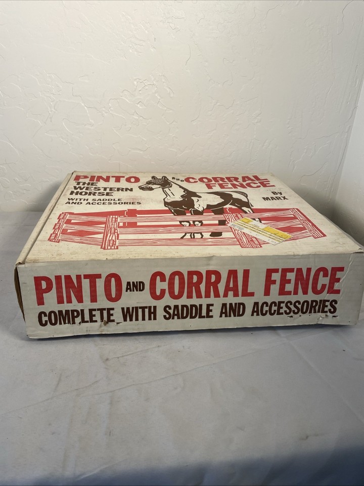 Vintage 1971 Pinto The Western Horse and Corral Fence w/ Accessories ...