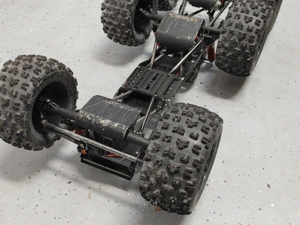 Custom 6x6 RC Crawler RTR w/ Exceed Mad Torque MOA Axles 4-link Rear ...