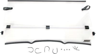 Moose Racing Full Folding Windshield 2317-0185 for 2009-2013 Kawasaki ...