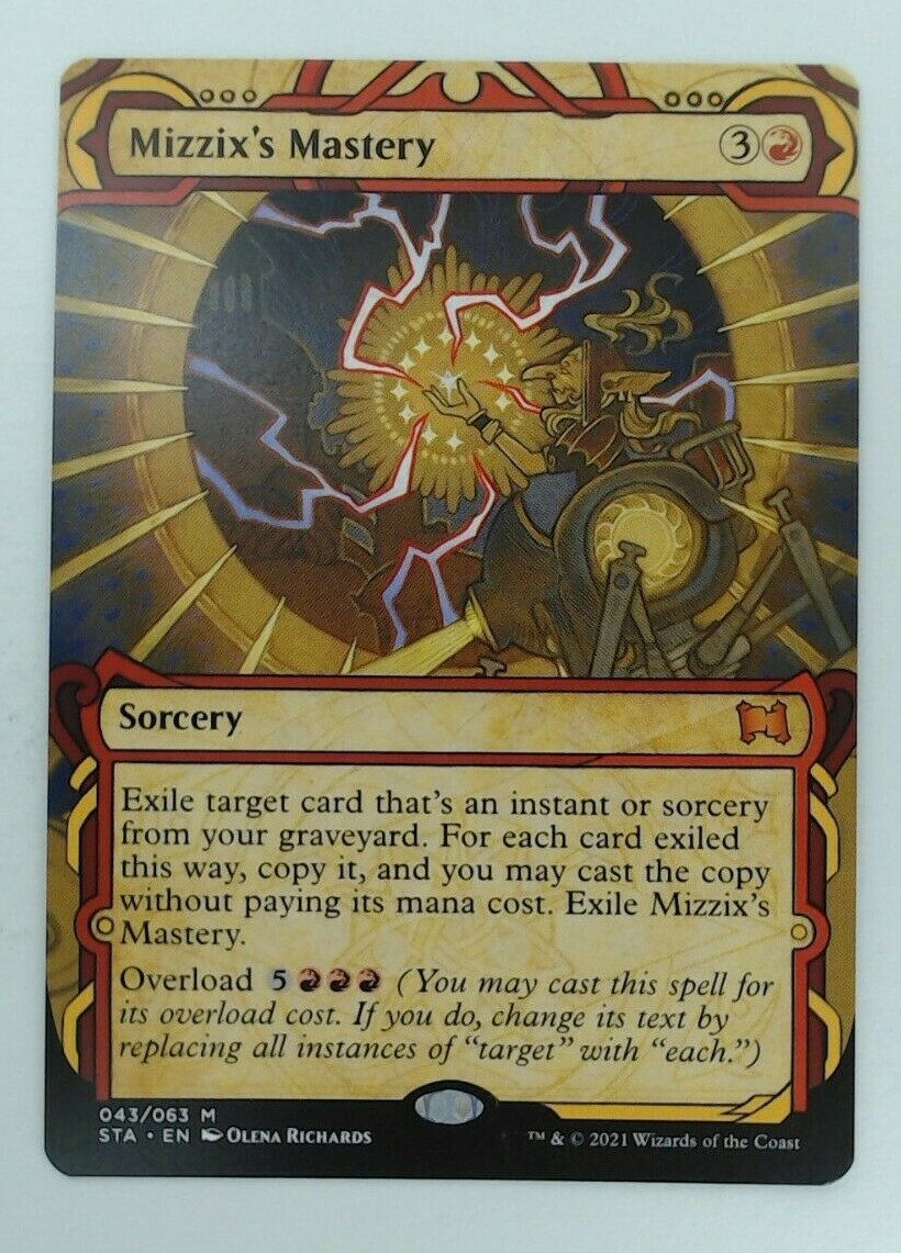 MTG - Showcase - Mizzix's Mastery - Strixhaven: Mystical Archives -F329 ...