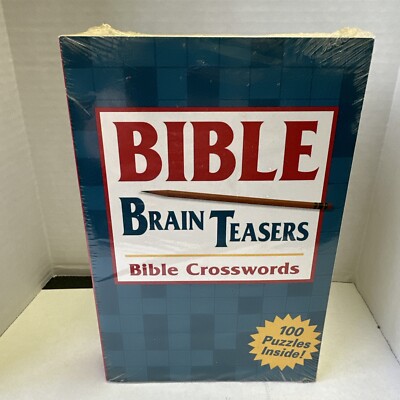 Bible Crosswords Bible Brain Teasers Brand New Sealed | eBay