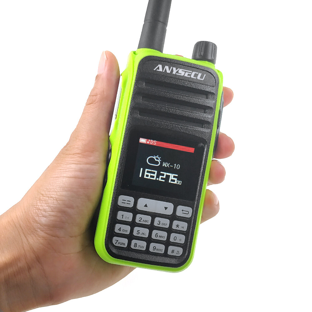 ANYSECU UV-A37 Full frequency DTMF Walkie Talkie with Wireless Copy ...